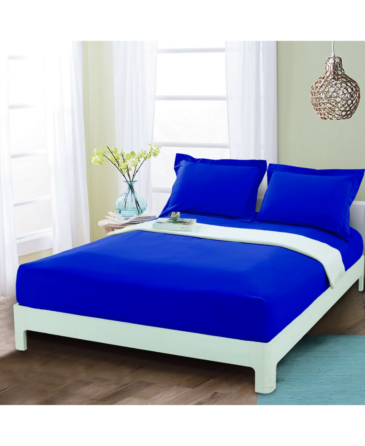 Click here for Elegant Comfort Silky Soft Fitted Sheet  Queen - B... prices