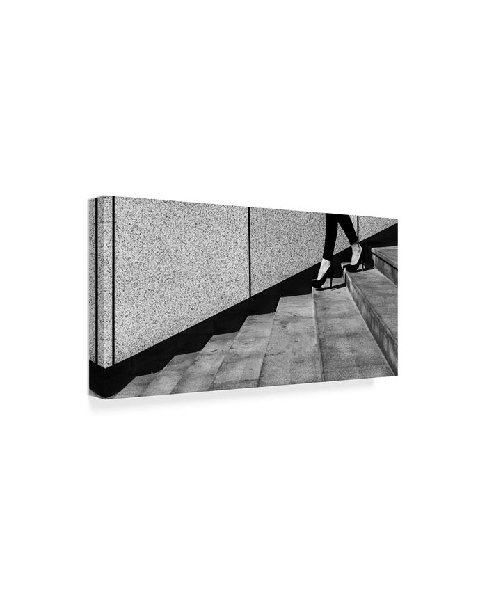 Trademark Global Mikhail Potapov 'High Heels In Staircase' Canvas Art ...