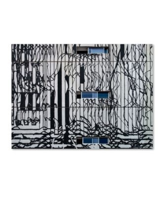 Harry Verschelden 'Structures Of Chaos' Canvas Art - 24" x 18" x 2 ...