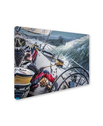 Trademark Global Michael Delman 'Storm In San Francisco Bay' Canvas Art ...