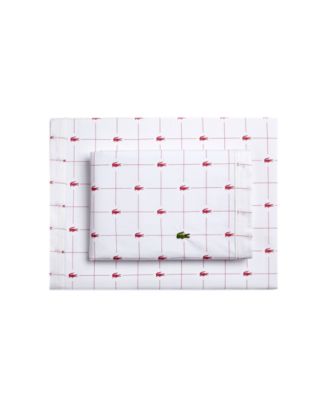 Lacoste Home Slice 100% Cotton Percale Sheet Sets - Macy's