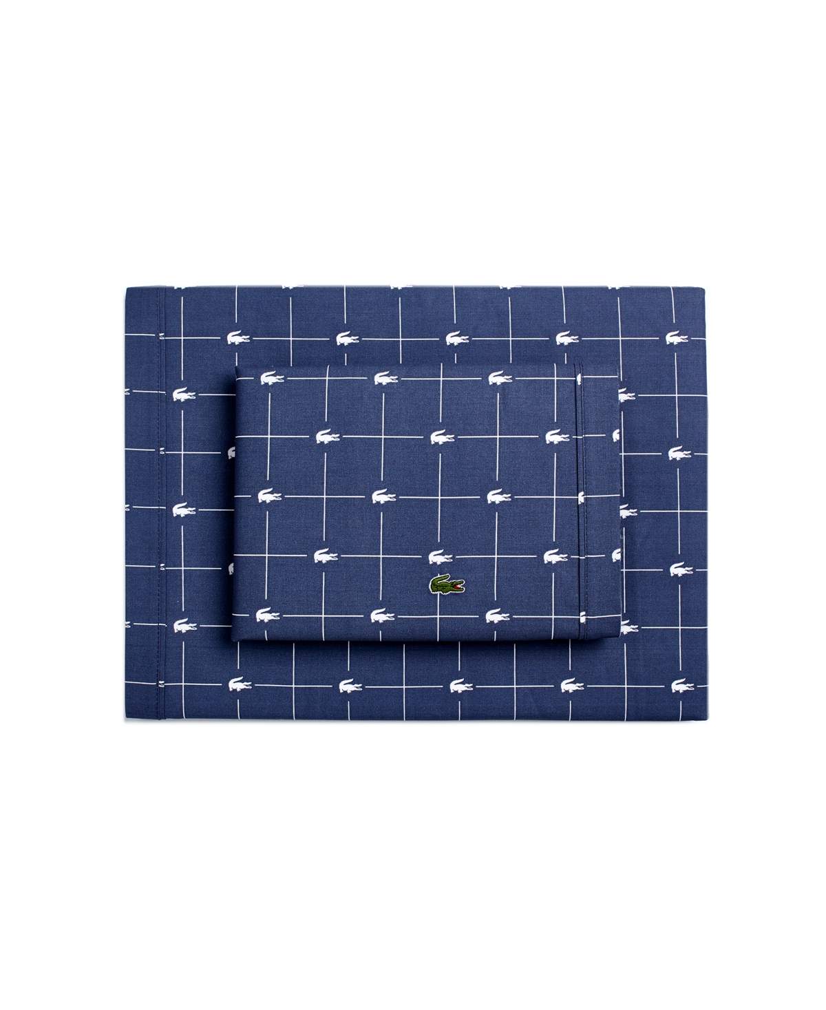 Click here for Lacoste Mini Geo Logo 200-Thread Count Cotton 4-Pc... prices