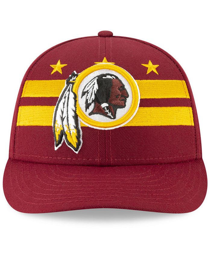 New Era Washington Redskins Draft Low Profile 59FIFTY-FITTED Cap - Macy's