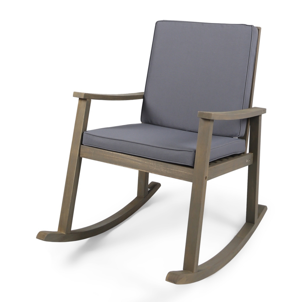 Click here for Candel Outdoor Rocking Chair - Grey prices