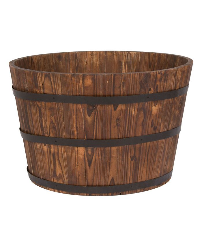 Shine Company Round Cedar Barrel (2Pc-Box) - Macy's