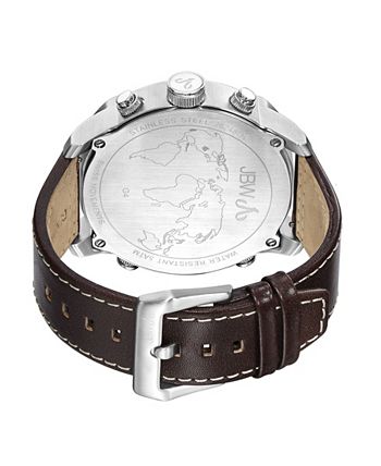 Jbw Men's G4 Diamond (1/6 ct.t.w.) Stainless Steel Watch - Macy's