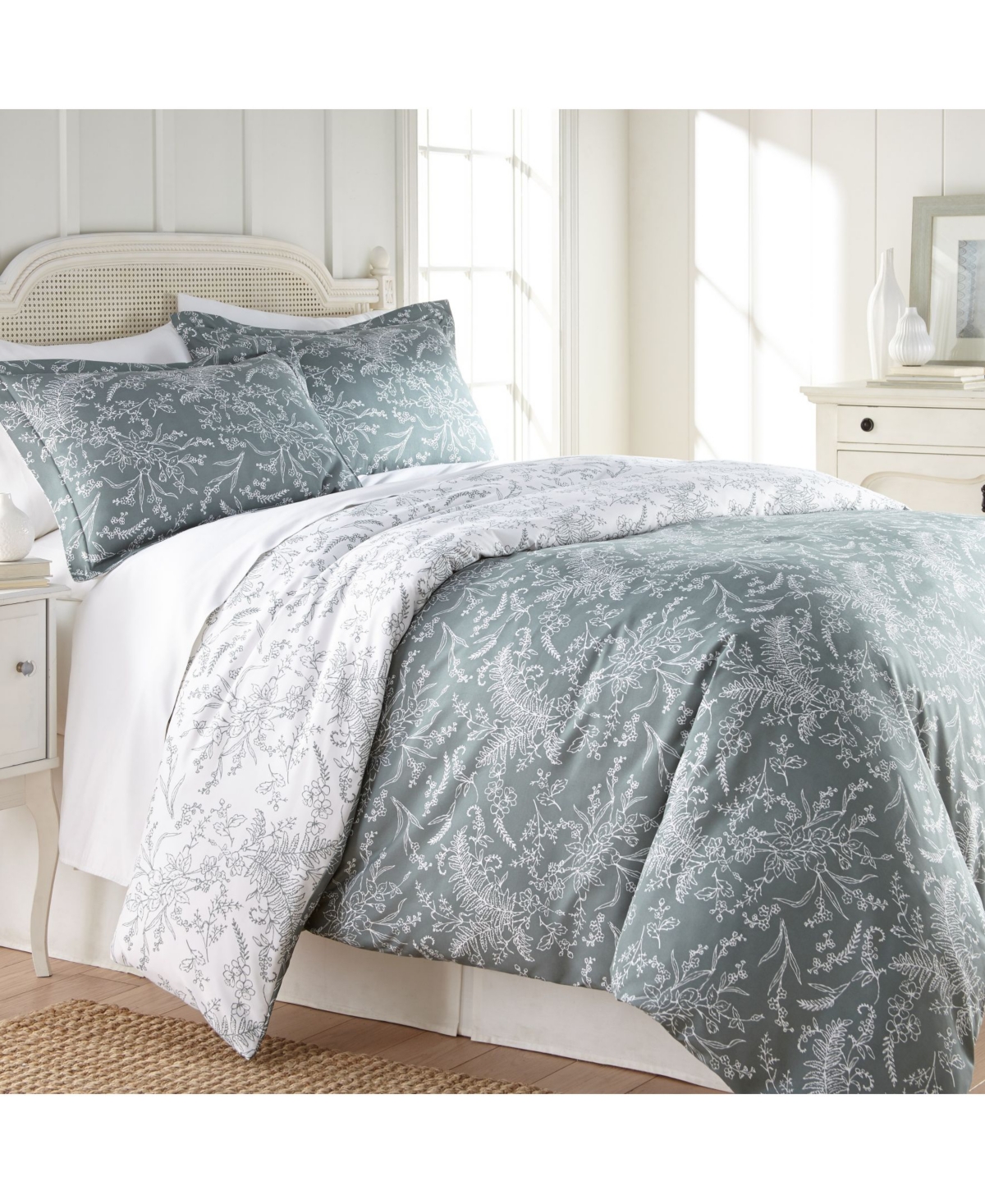 Click here for Southshore Fine Linens Winter Brush Reversible Dow... prices