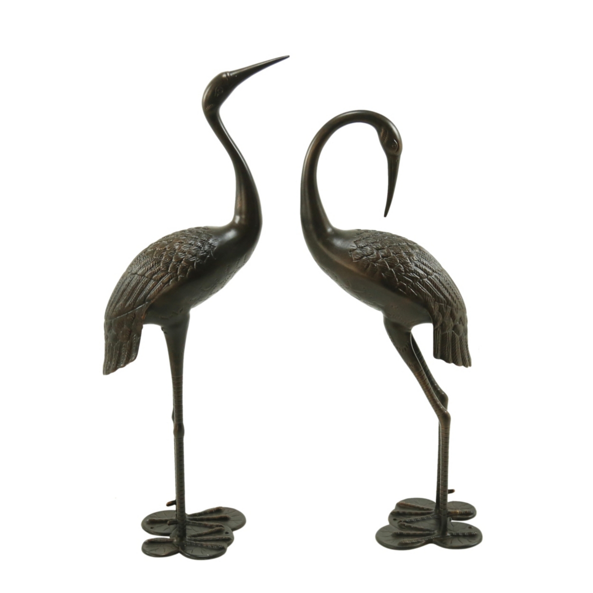 Click here for Scarlet Outdoor Crane Statues  Set of 2 - Copper prices