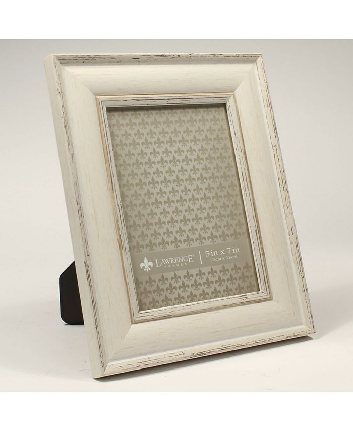 Lawrence Frames Weathered Ivory Picture Frame - Domed Top - 5" x 7 ...