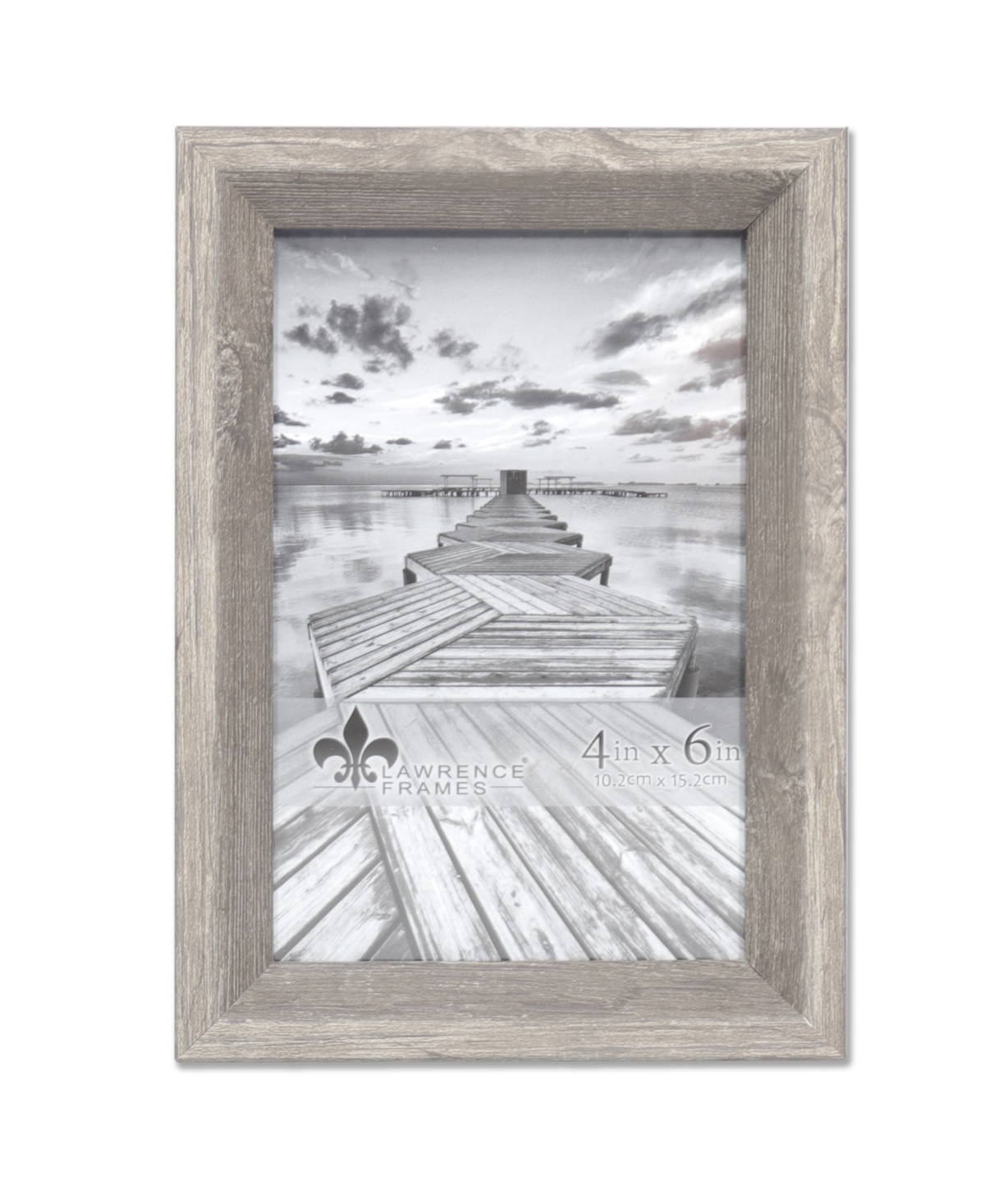 Click here for Lawrence Frames Bradley Gray Picture Frame - 4 x 6... prices