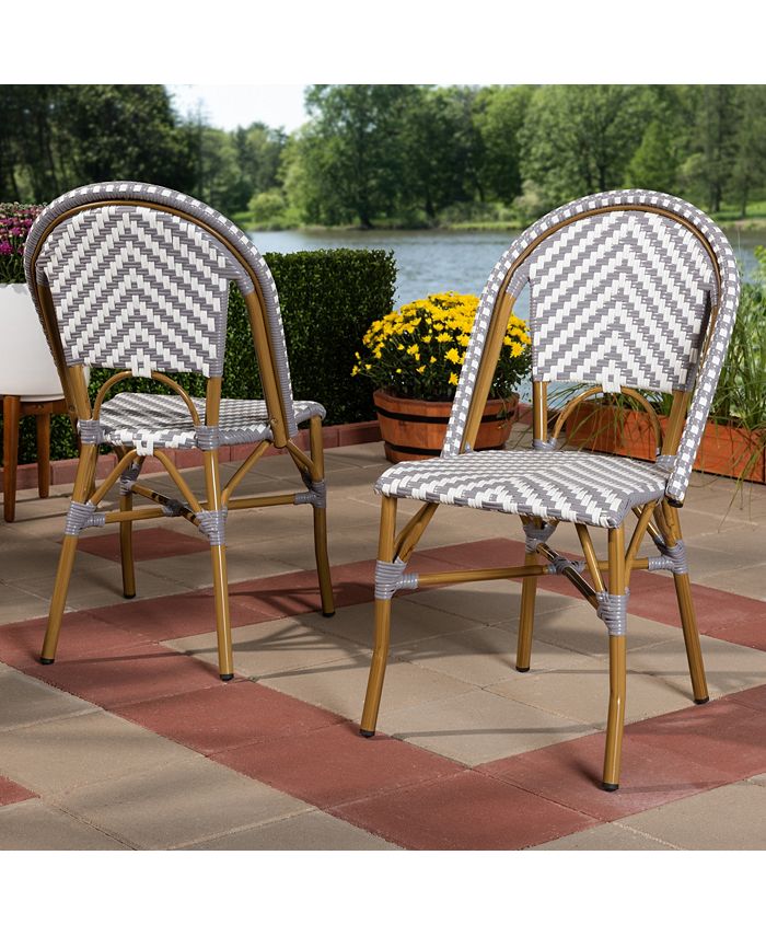 Furniture Celie Outdoor Dining Chair, Quick Ship - Macy's