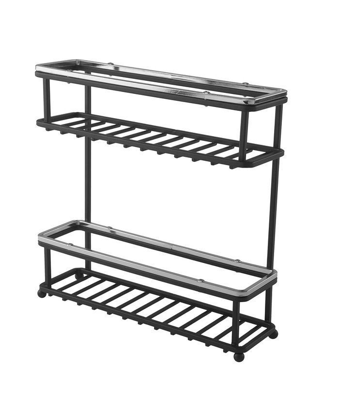 The Macbeth Collection Macbeth Collection 2 Tier Slim Line Spice Rack ...