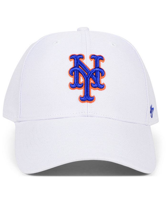 '47 Brand New York Mets White MVP Cap - Macy's
