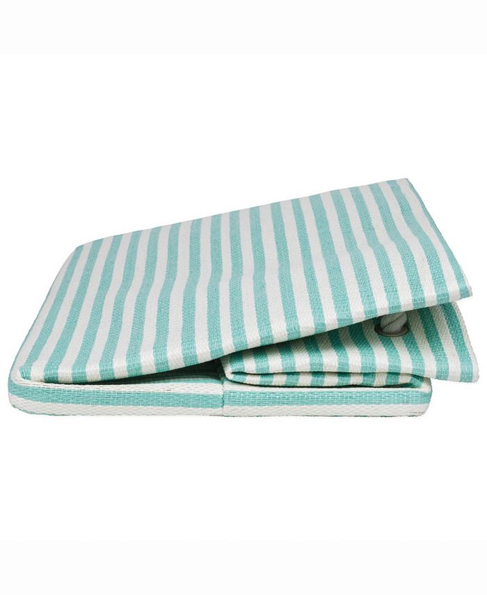 Design Imports Design Import Paper Bin Pinstripe, Rectangle - Macy's