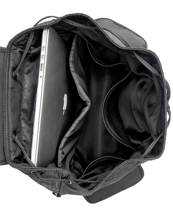 Steve Madden Cardi Drawstring Flap Backpack With ID Case & Reviews ...