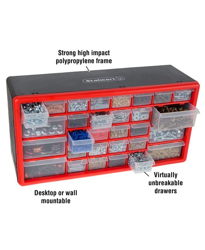 Trademark Global Storage Drawers - 30 Compartment organizer Desktop or ...