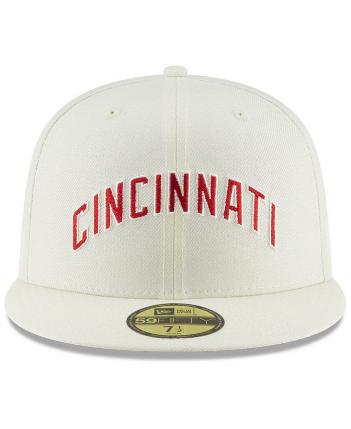 New Era Cincinnati Reds Vintage World Series Patch 59FIFTY Cap - Macy's