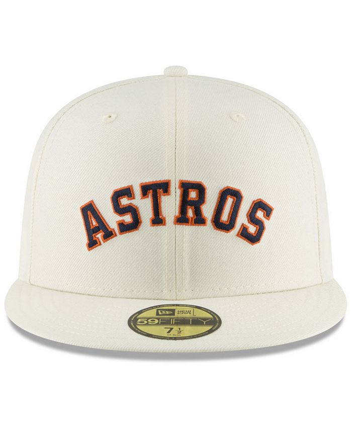 New Era Houston Astros Vintage World Series Patch 59FIFTY Cap - Macy's