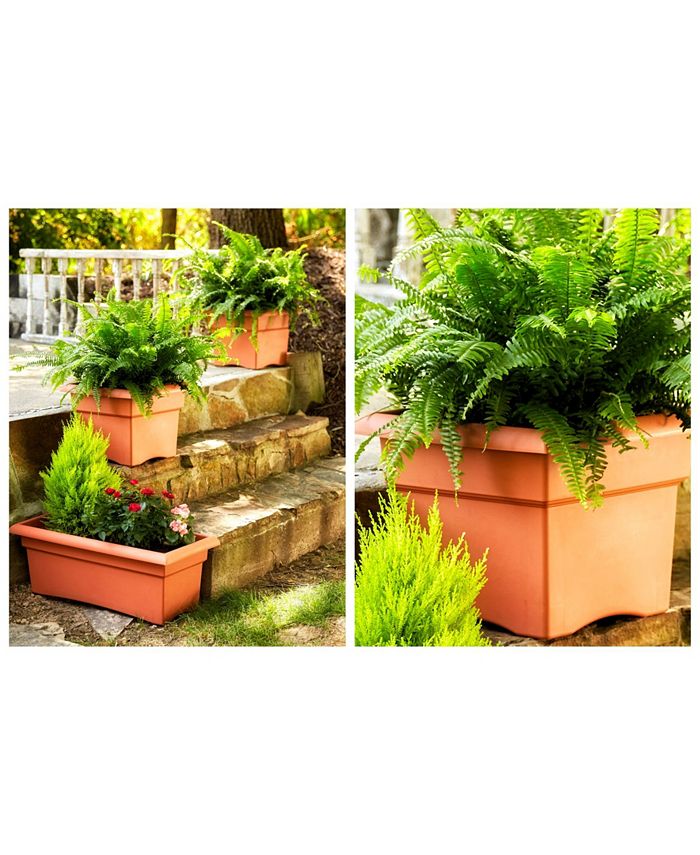 Bloem Veranda 14" Deck Box Planter - Macy's