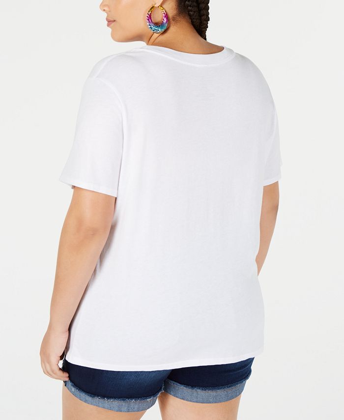 Love Tribe Trendy Plus Size Friends Graphic-Print T-Shirt - Macy's