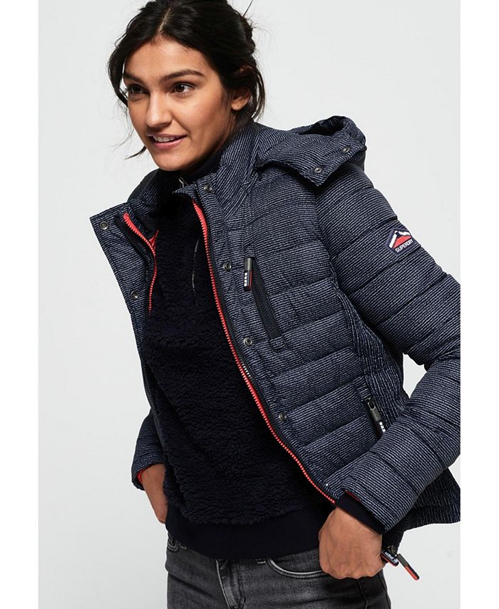 Superdry Fuji Slim Double Zip Hooded Jacket - Macy's