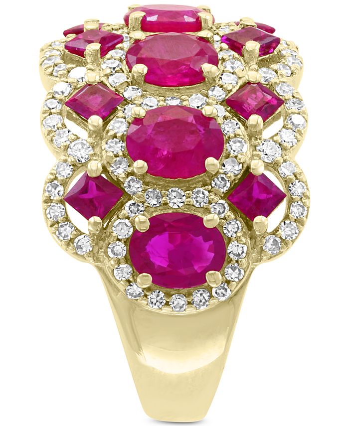 EFFY Collection EFFY® Ruby (2-3/4 ct. t.w.) & Diamond (5/8 ct. t.w ...