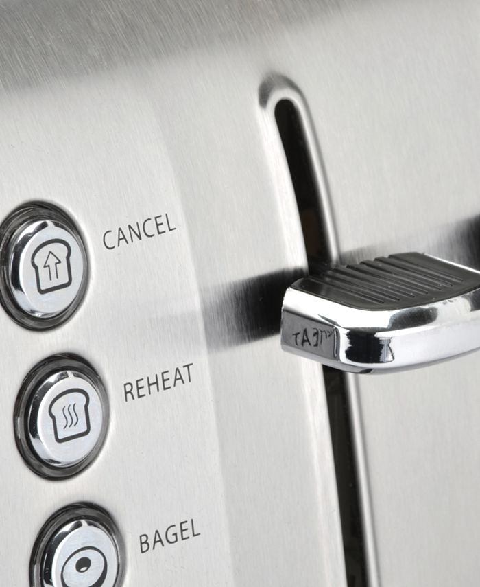 Toastmaster 4-Slice Wide Slot Stainless Steel Toaster - Macy's