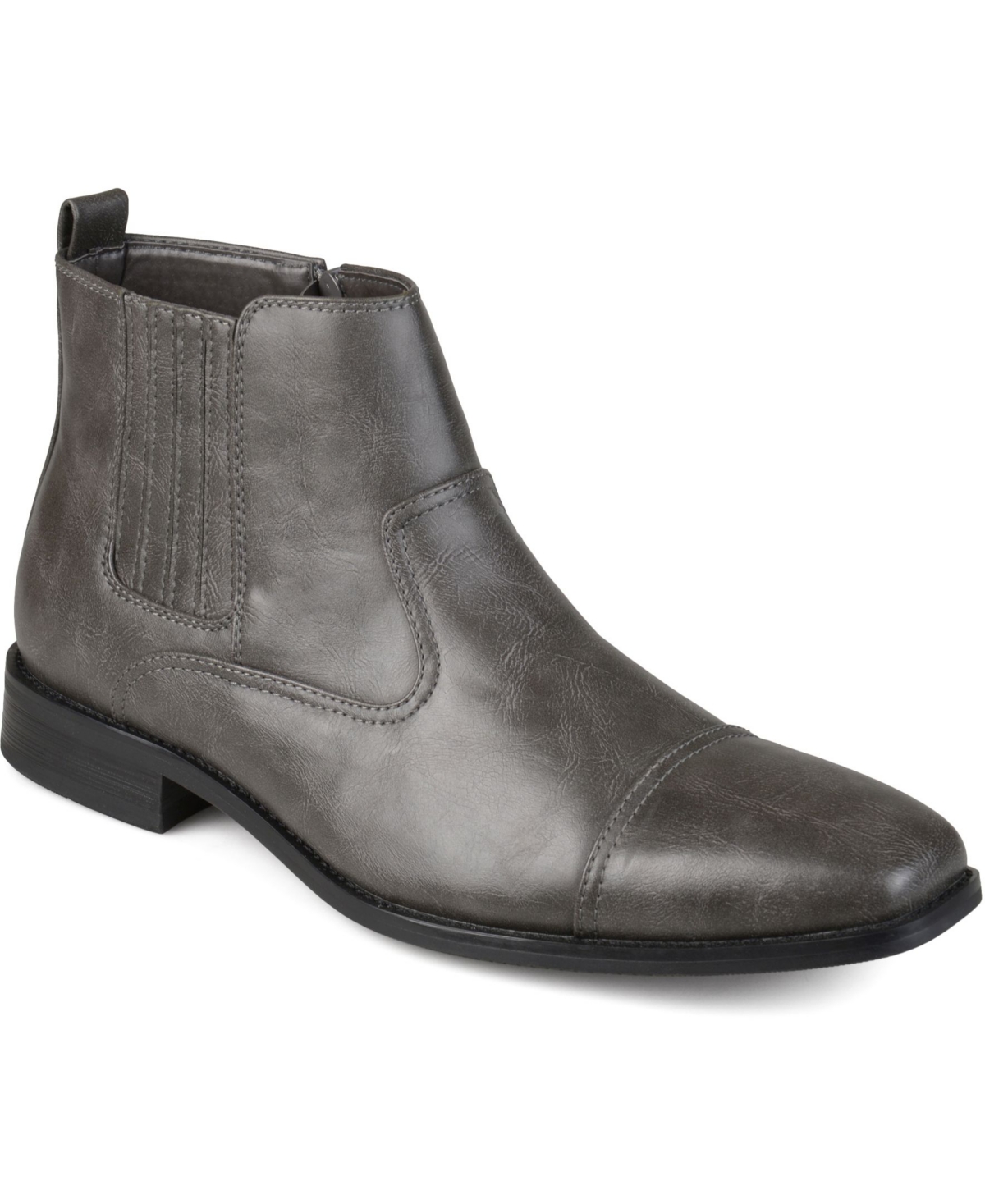 Click here for Vance Co. Mens Alex Dress Shoe - Grey prices