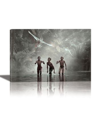 Eurographics Airborne Framed Canvas Wall Art - Macy's