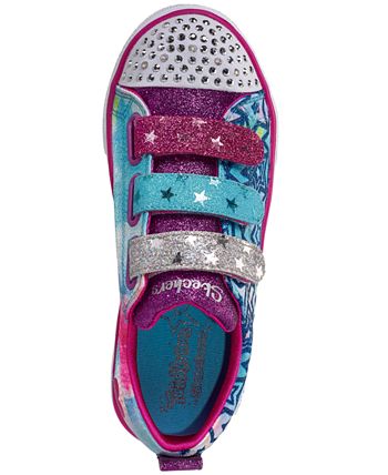 Skechers Little Girls' Twinkle Toes: Twinkle Breeze 2.0 - Sparkle Dust ...