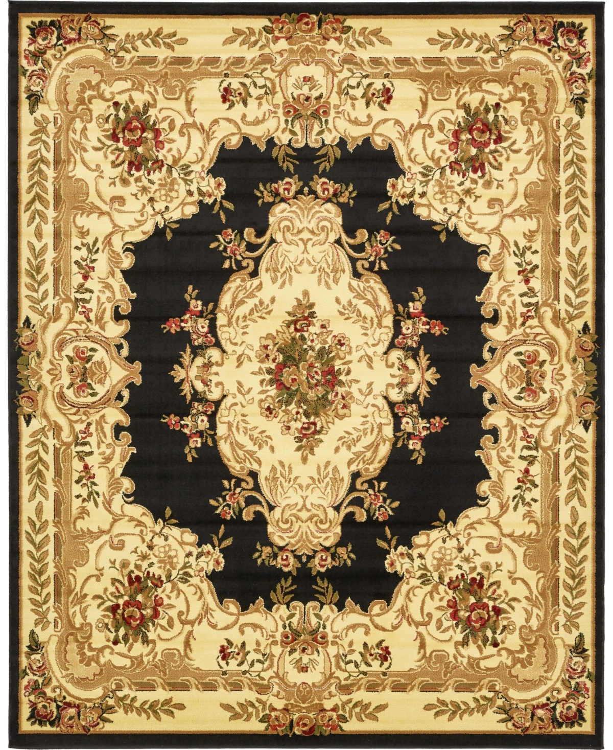 Click here for Bayshore Home Belvoir Blv5 8 x 10 Area Rug - Black prices