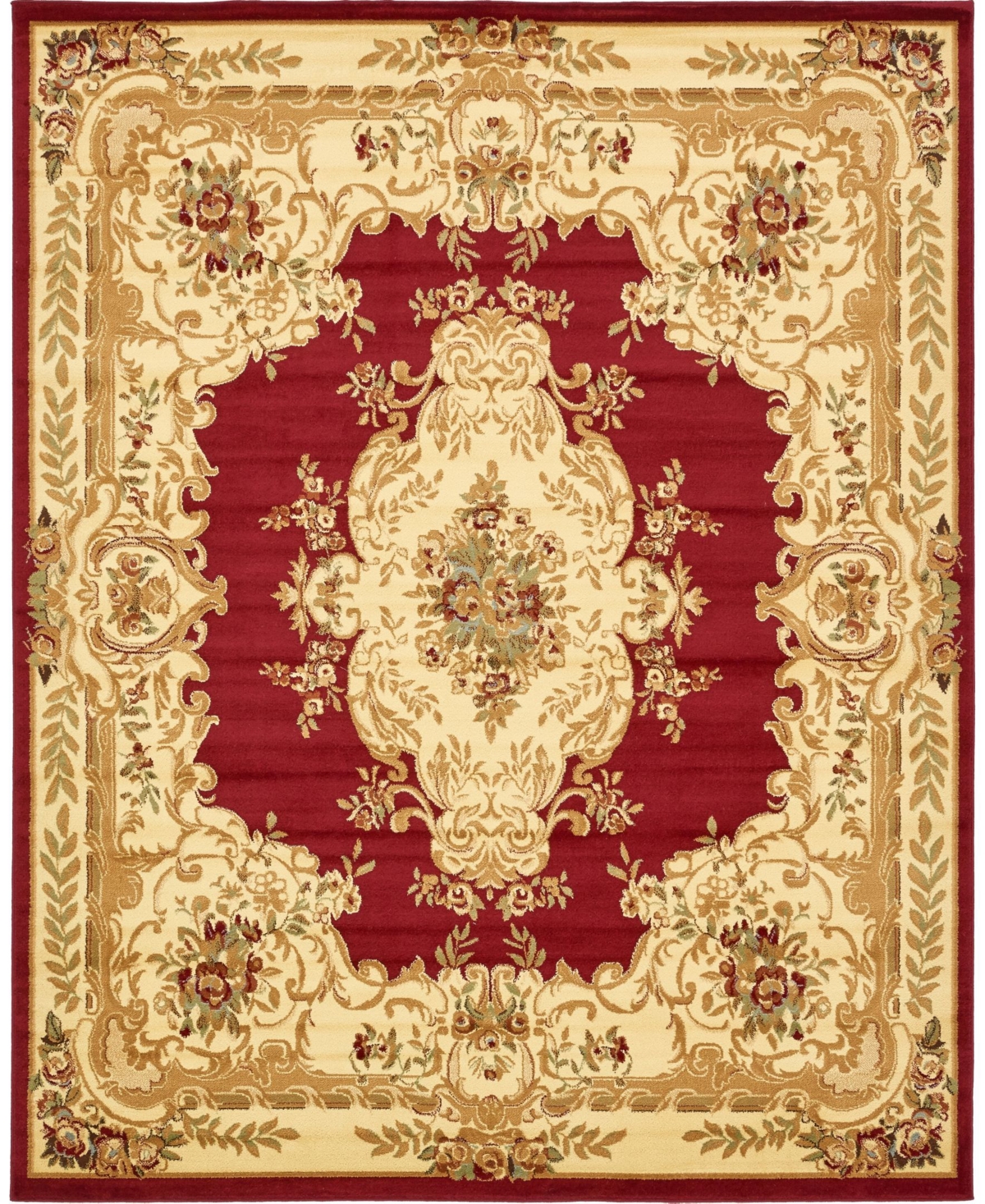 Click here for Bayshore Home Belvoir Blv5 8 x 10 Area Rug - Red prices