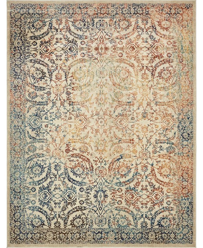 Bayshore Home Masha Mas4 Beige 10' x 13' Area Rug - Macy's