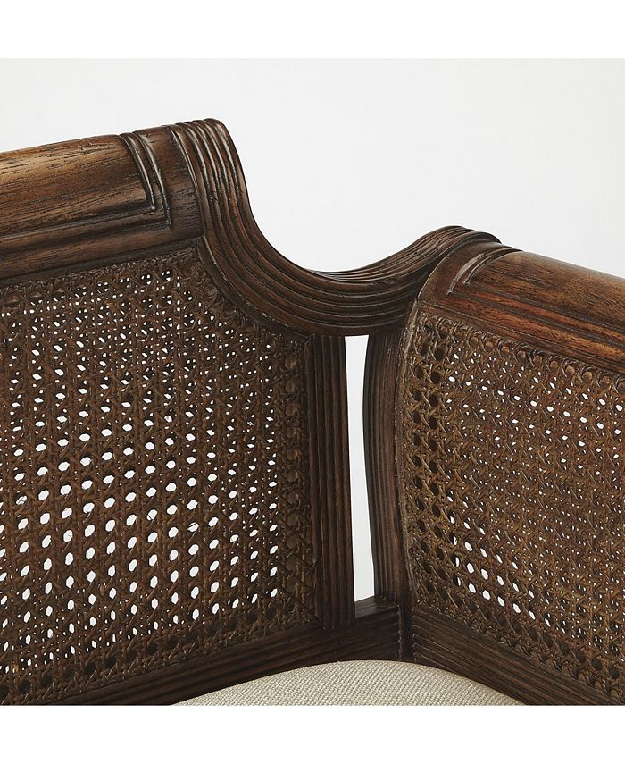 Butler Specialty Butler Fabian Rattan Entry Bench-OVER-MAX - Macy's