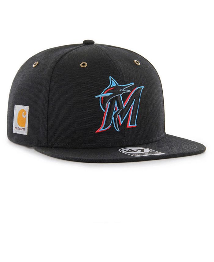 '47 Brand Miami Marlins Carhartt CAPTAIN Cap - Macy's
