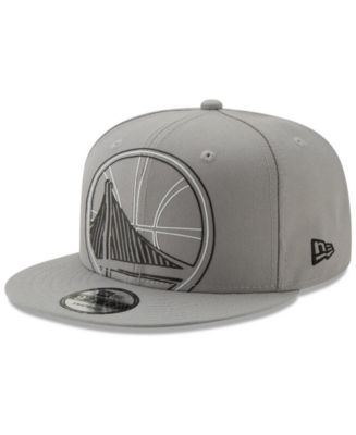 New Era Golden State Warriors Light It Up Gray 9FIFTY Snapback Cap - Macy's