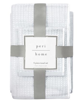 Peri Home Mingled Stripe 6-Pc. Towel Set - Macy's
