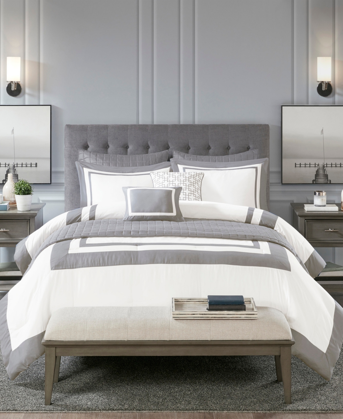 Click here for Madison Park Heritage 8-Pc. Comforter & Coverlet S... prices