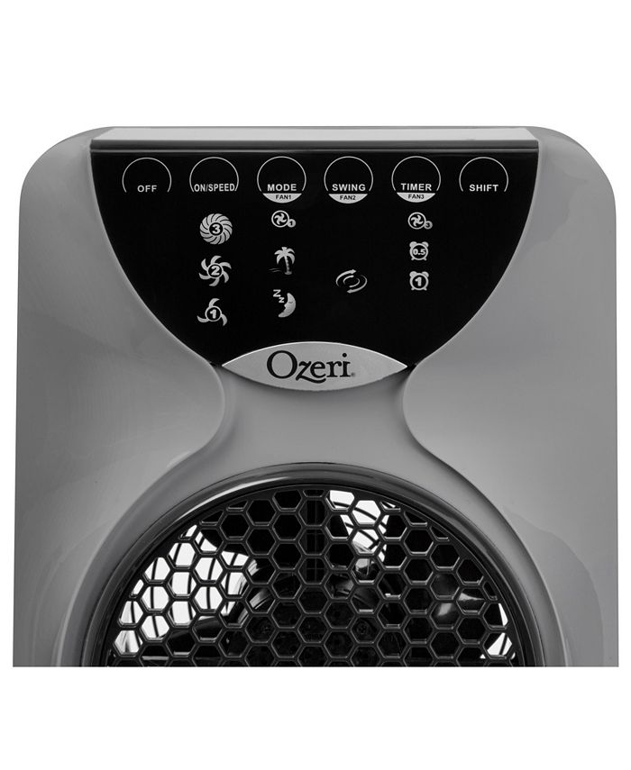 Ozeri 44" 3x Tower Fan with Passive Noise Reduction Technology - Macy's