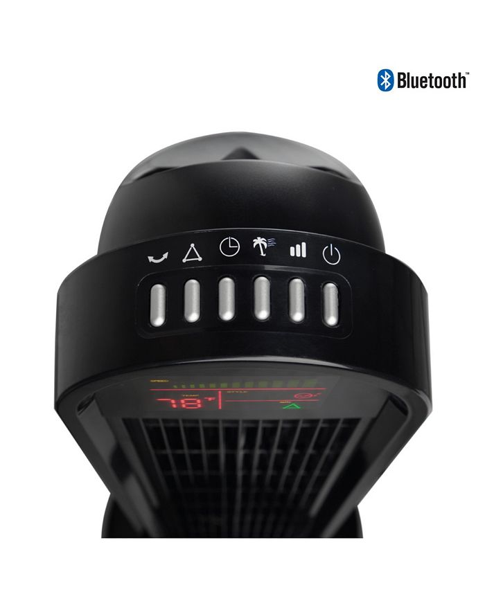 Ozeri 360 Tower Fan with Bluetooth and Micro-Blade Noise Reduction ...