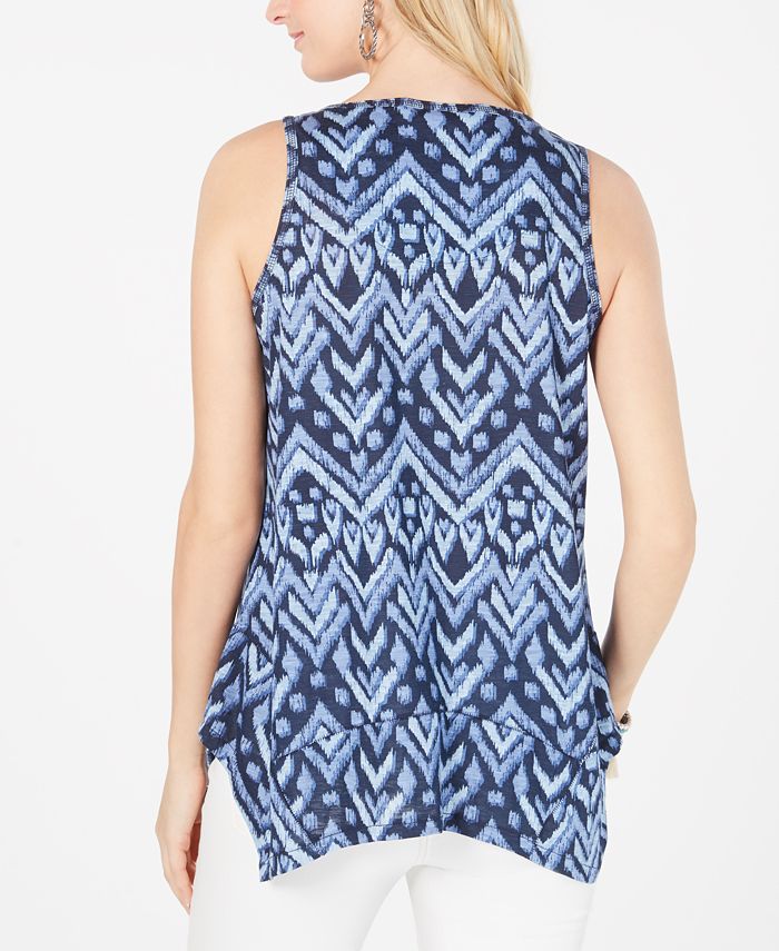 Style & Co Petite Printed Tank Top, Created for Macy's - Macy's