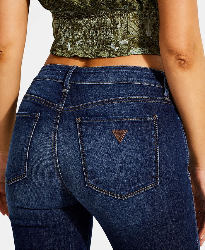 Guess Sexy Curve Cropped Skinny Jeans Macys