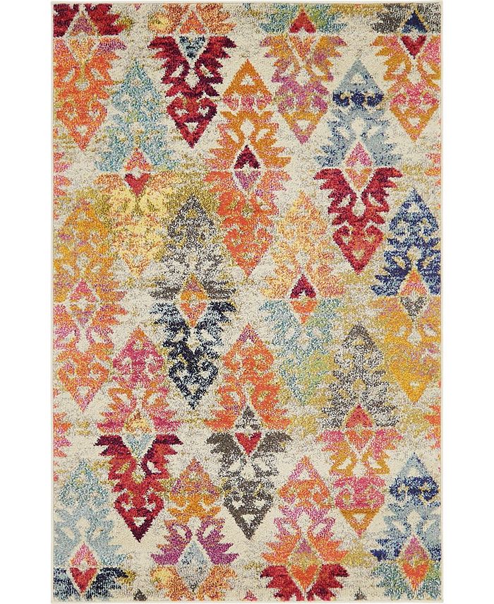 Bayshore Home CLOSEOUT! Arcata Arc1 4' x 6' Area Rug - Macy's