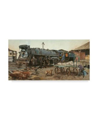 Les Ray 'The Unwelcome Passenger' Canvas Art - 47" x 24" - Macy's
