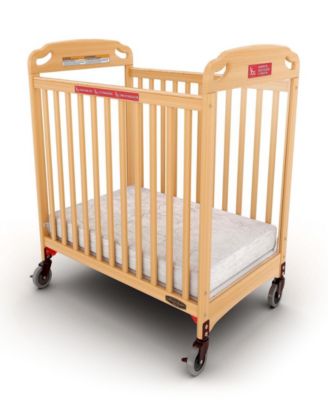 Safe Haven Fixed Side Evacuation Crib, Clearview with Evac Frame - Macy's