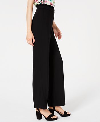 Bar III Ruffle-Waist Pants, Created for Macy's - Macy's