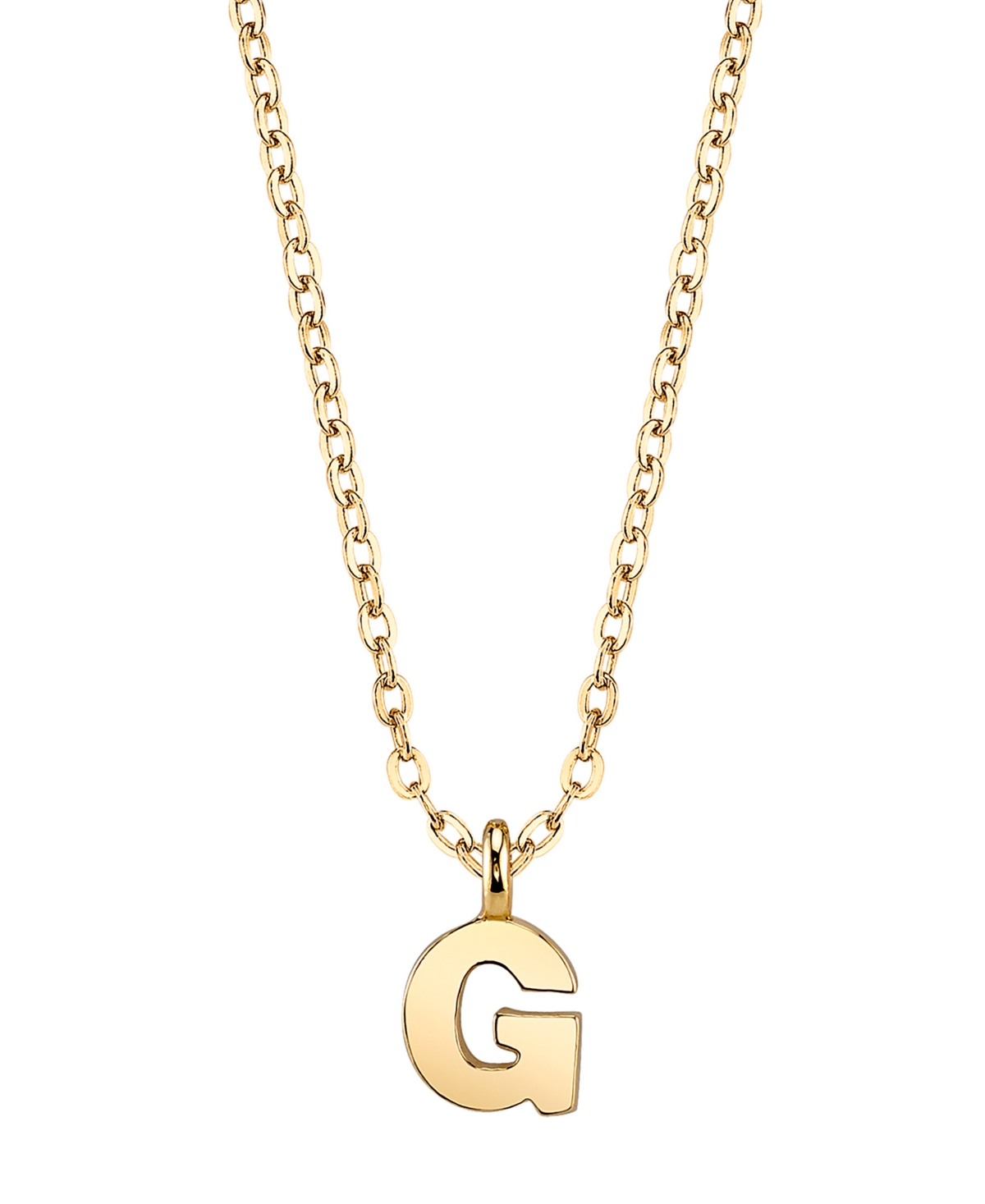 Click here for 2028 Gold-Tone Initial Necklace 20 - G prices