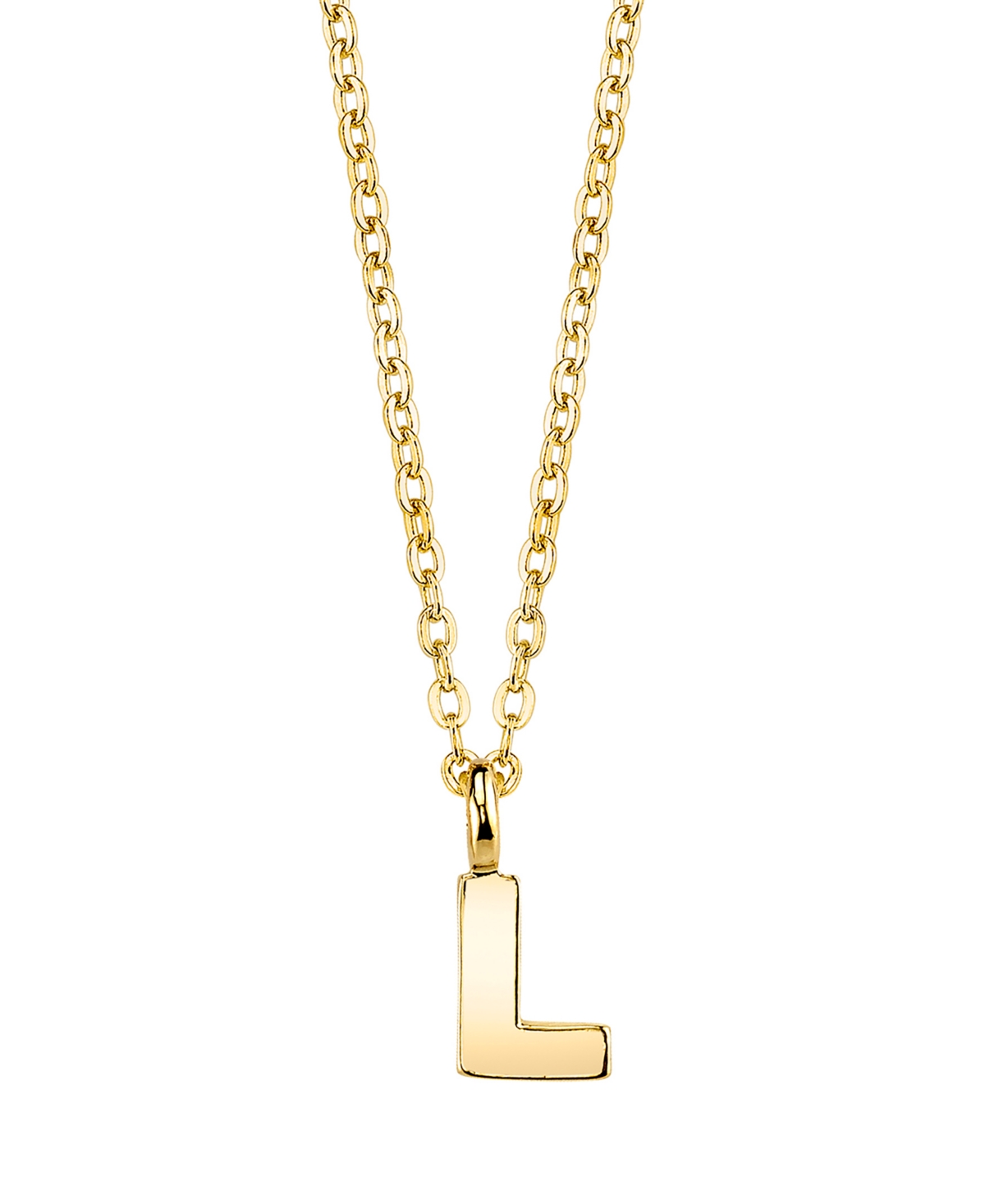 Click here for 2028 Gold-Tone Initial Necklace 20 - L prices
