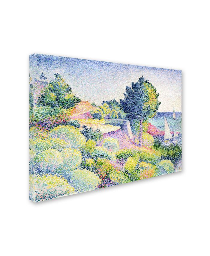 Trademark Global Henri-Edmond Cross 'La Route sur la Cote' Canvas Art ...