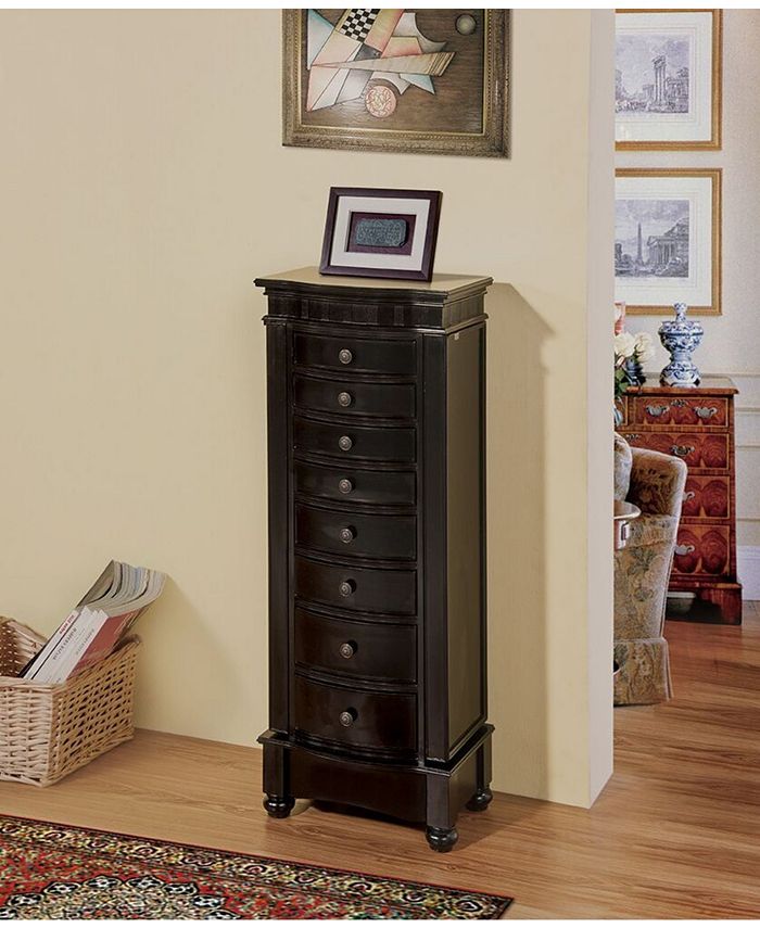 Nathan Direct Muscat 8-Drawer Jewelry Armoire - Macy's